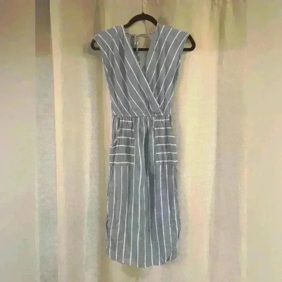 Target | Dresses | Womens Blue Striped Target Dress | Poshmark